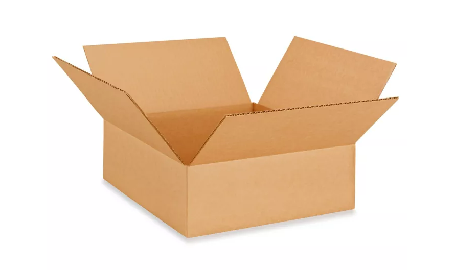 Corrugated Box 12x12x4" | P&M - Packaging & More
